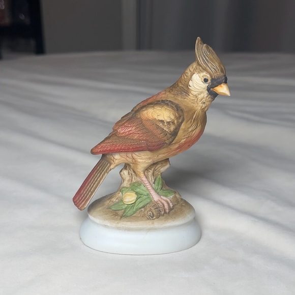 Bird | Porcelain Andrea By Sadek Female Cardinal Bird Figurine | Poshmark